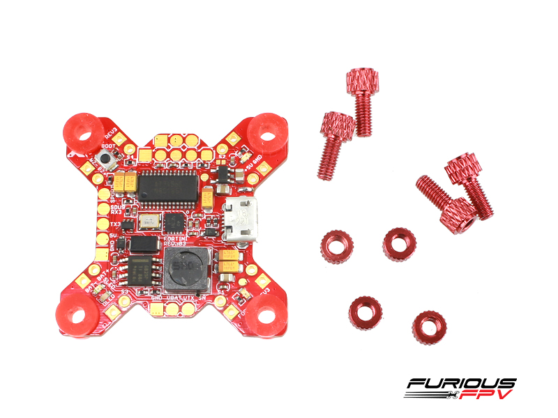 FuriousFPV FORTINI F4 OSD 32Khz Flight Controller Rev.3
