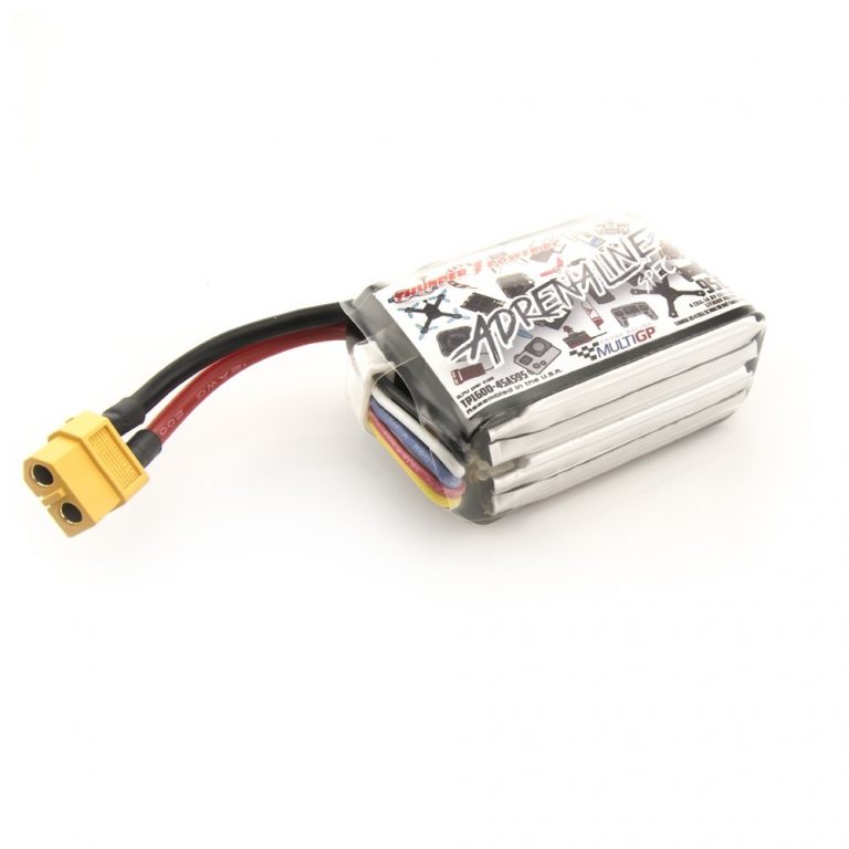 Thunder Power MultiGP Spec Adrenaline 4s 1600mAh 95C LiPo