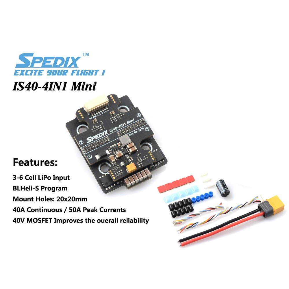 SPEDIX IS40 4-IN-1 MINI 3-6S 40A ESC - MyFPV