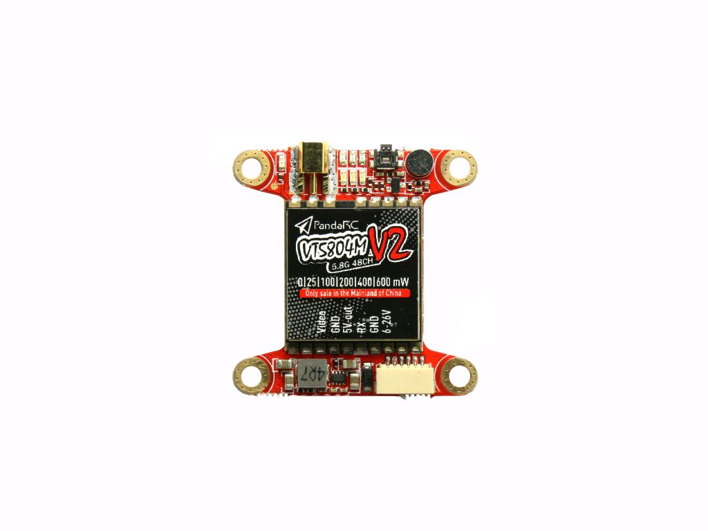 PandaRC VT5804M HV V2 600mW 5.8GHz Switchable 48ch - MyFPV