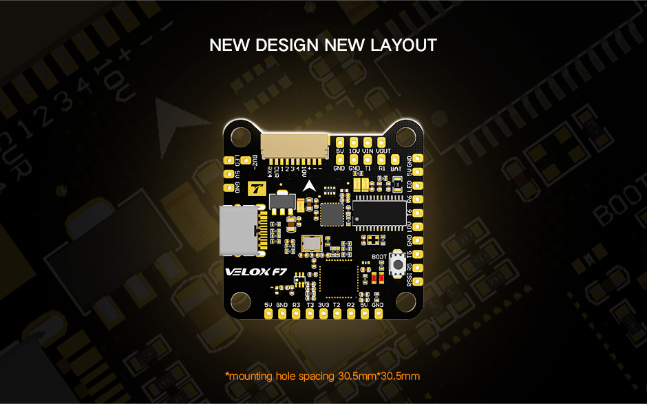 T-Motor F7 Velox Flight Controller - MyFPV