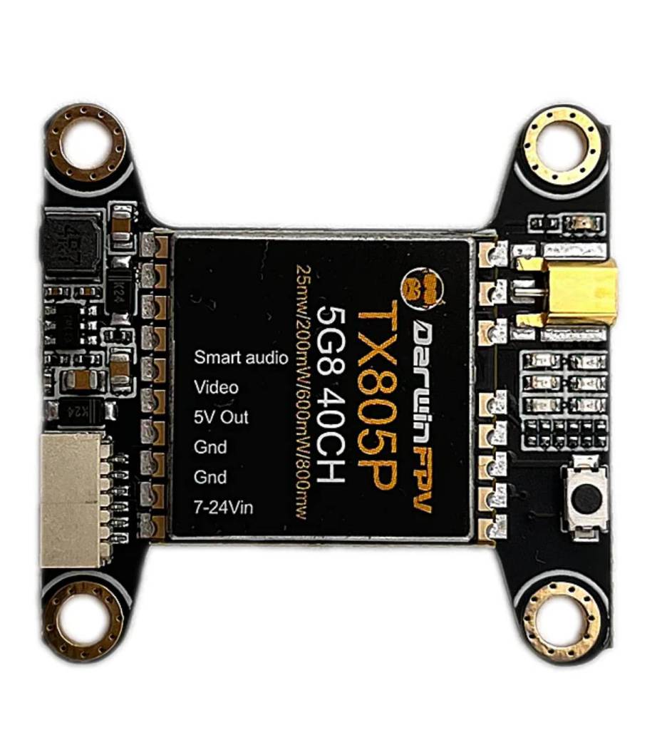 DarwinFPV 5.8G 40CH 25/200/600/800mW TX805P VTX - MyFPV