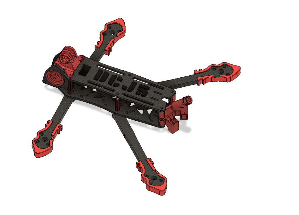 DLQFPV DCJ5 Deadcat Cinematic / Freestyle Frame - MyFPV